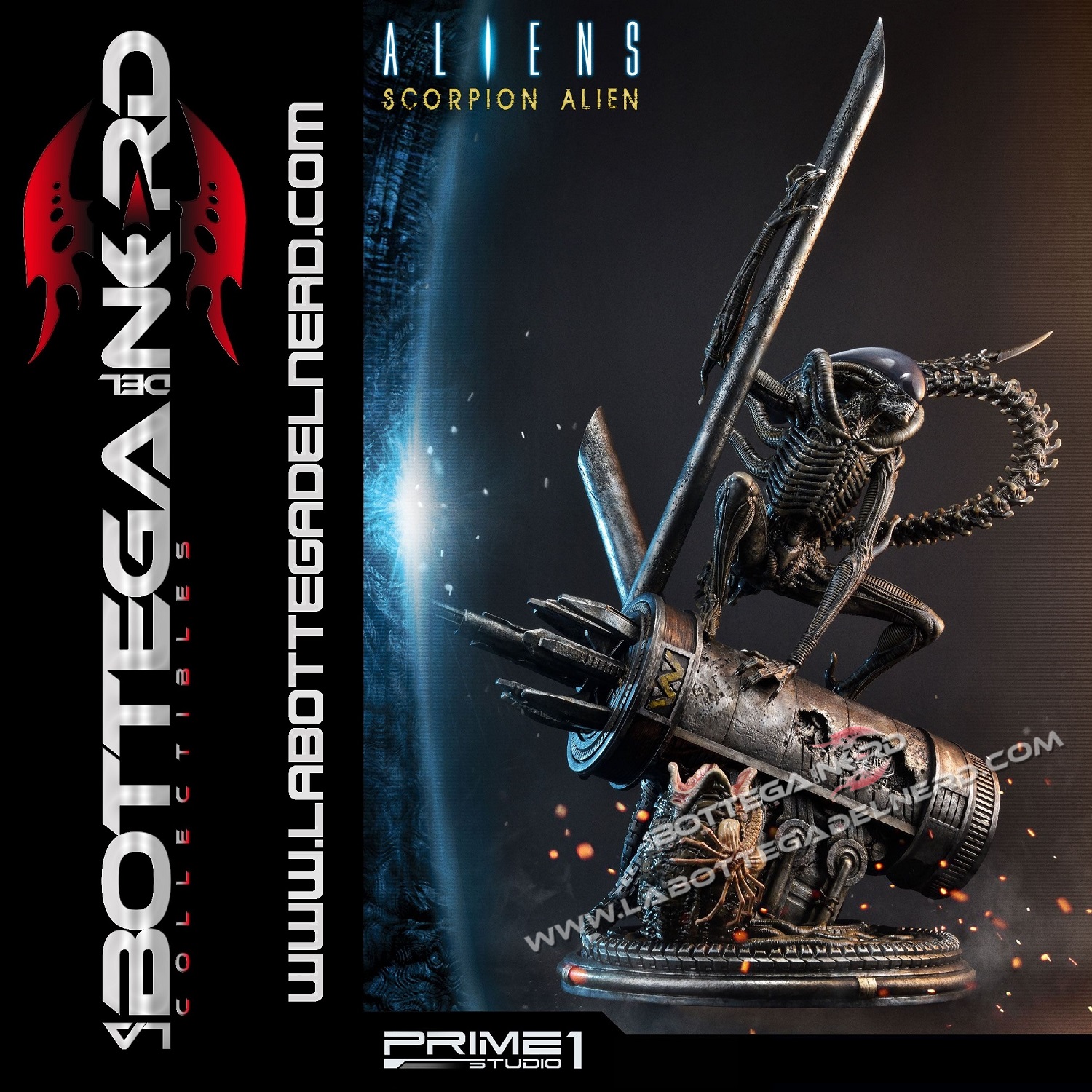 Alien - Statua 1/4 Scorpion Alien 99cm - La Bottega Del Nerd