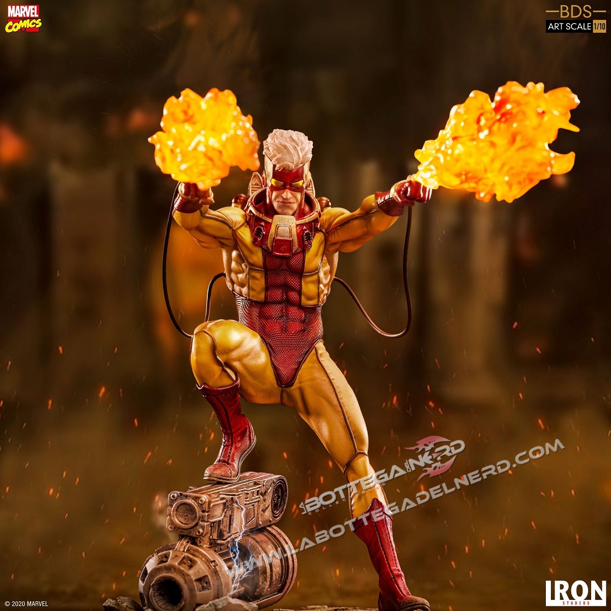 Marvel Comics - BDS Art Scale Statua 1/10 Pyro 19cm