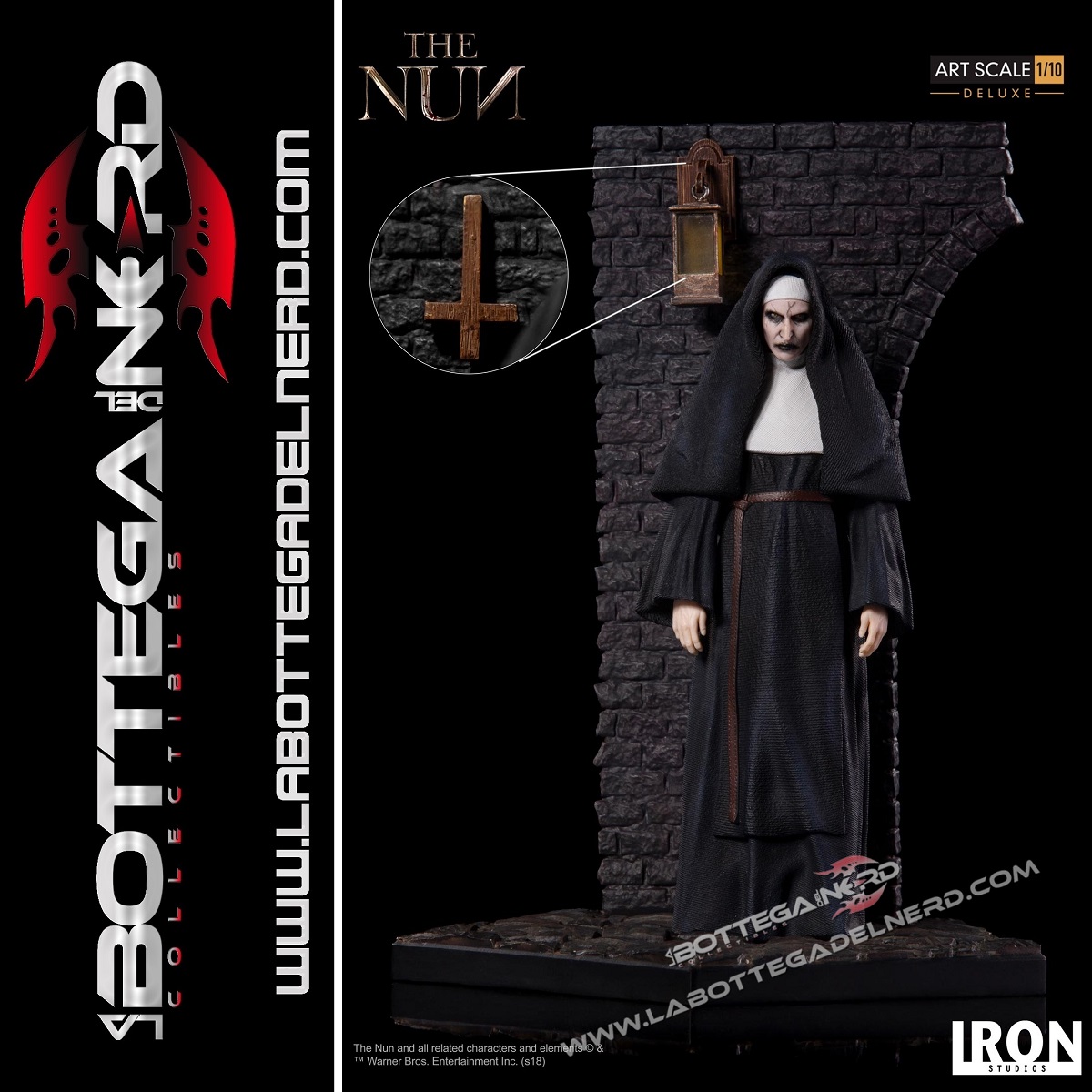 The Conjuring Universe: The Nun Statua Deluxe 19cm