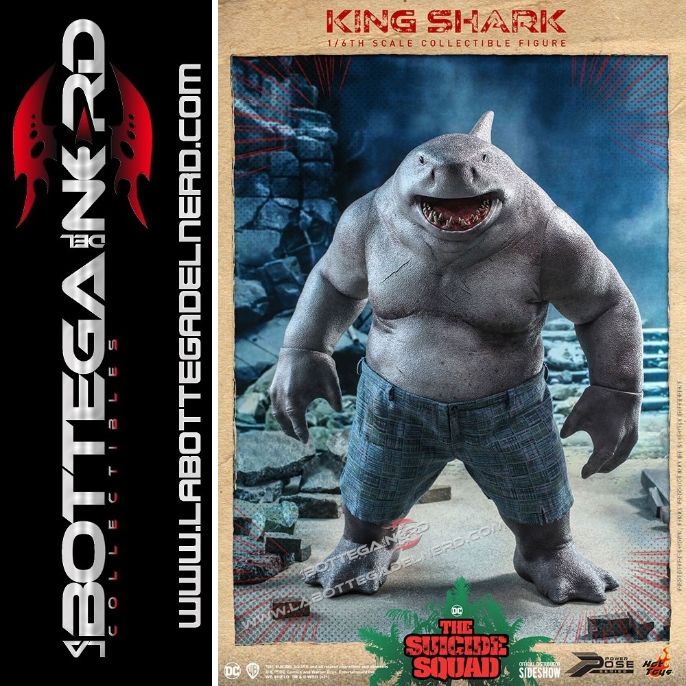 King Shark The Suicide Squad - Masterpiece Action Figure 1/6 35cm