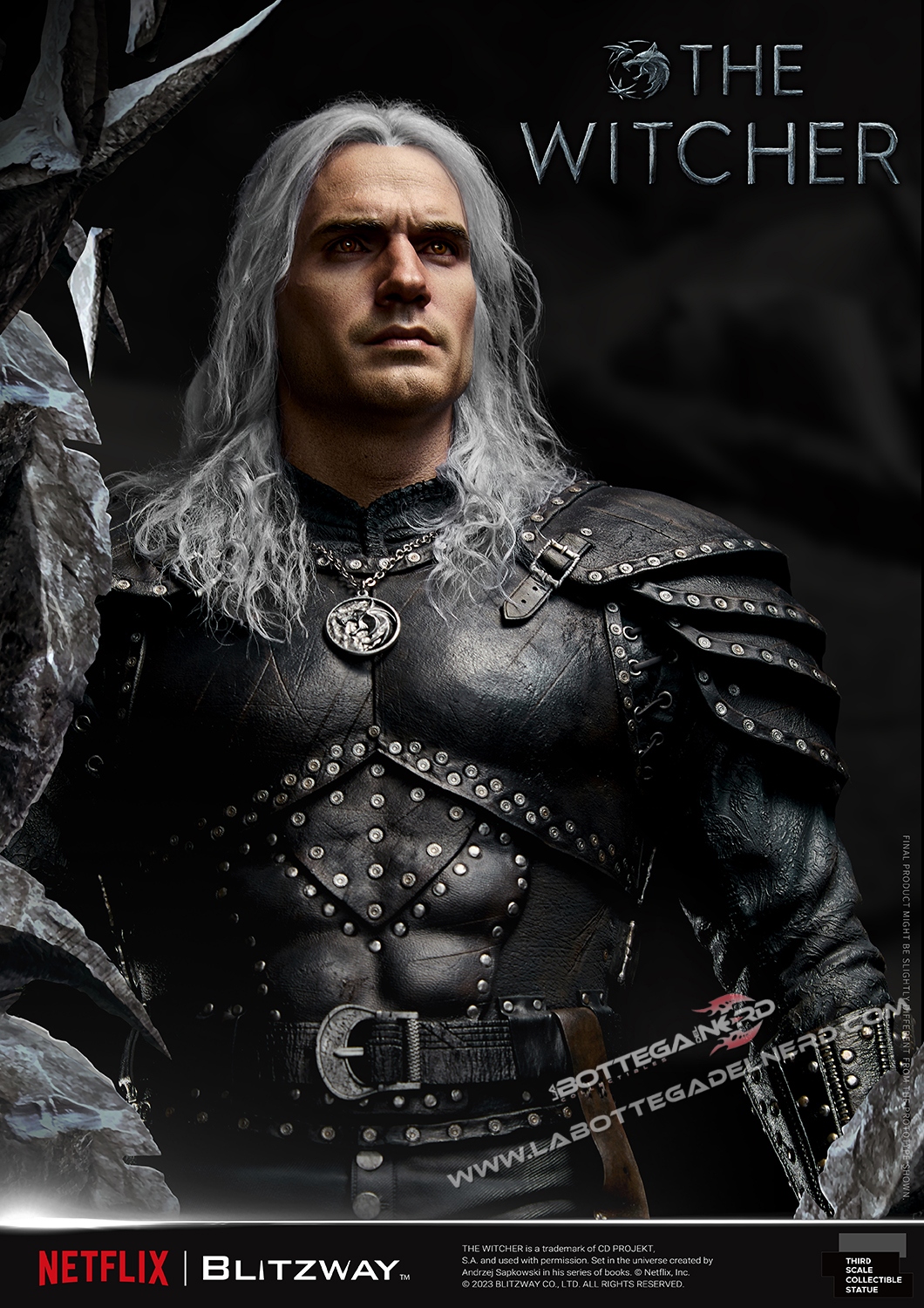The Witcher - Statue 1/3 Geralt of Rivia 74cm